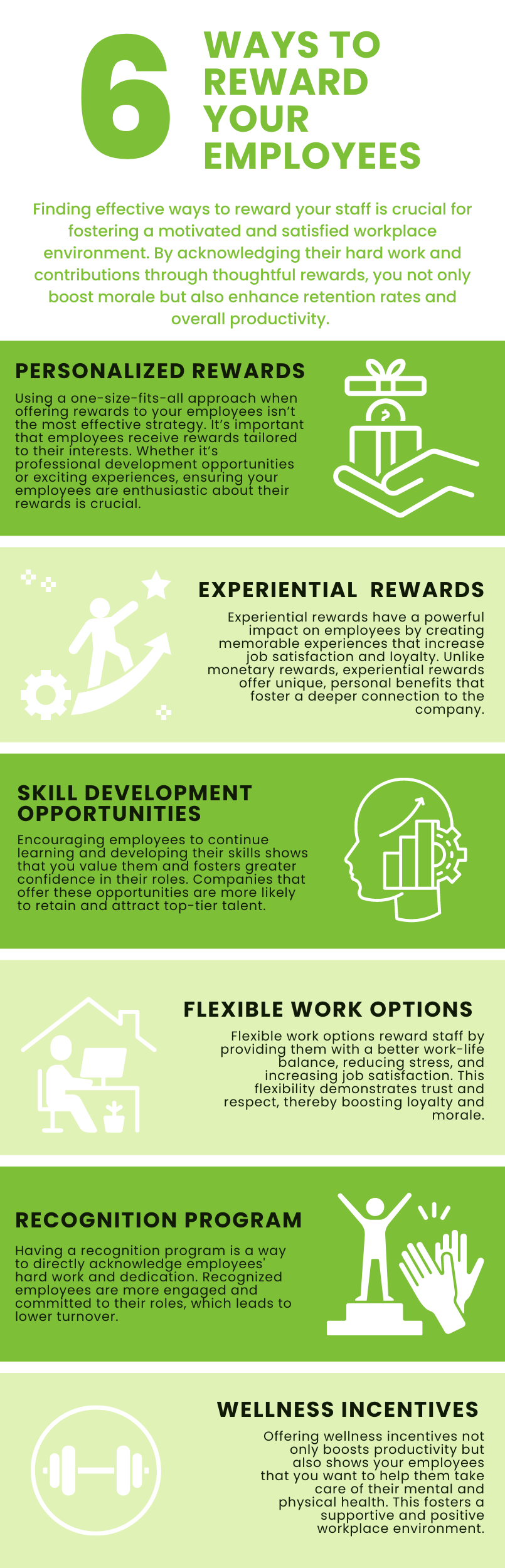 6 Ways To Reward Your Employees